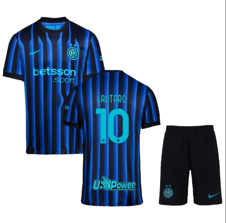 DOMAČI OTROŠKI KOMPLET INTER MILAN 2025/2026 – NogometniDresi.si